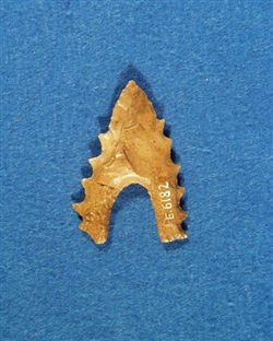 The Global Egyptian Museum | Denticulated concave-based arrowhead