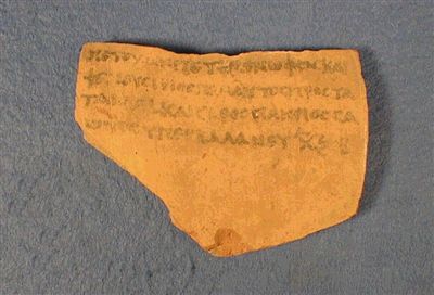 The Global Egyptian Museum | Greek ostracon